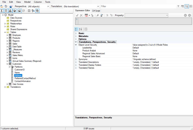 Power BI Object-Level Security Explained: Control Table and Column ...